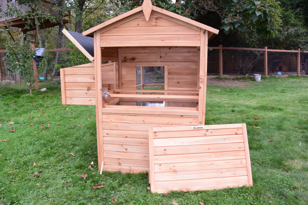 NEW FarmHouse Coop. Both Stain colors in stock, BARN RED Limited Run ...